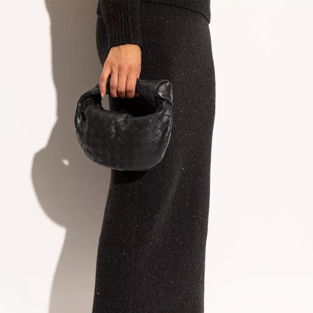 Jual Bottega Veneta BV Mini Jodie Bag Charcoal Ghw Original 2025 ...