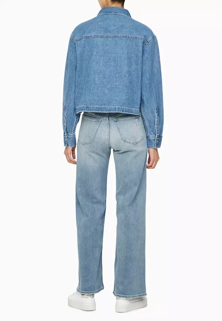 Buy Calvin Klein CKJ Woven Shirts Blue 2024 Online | ZALORA Philippines