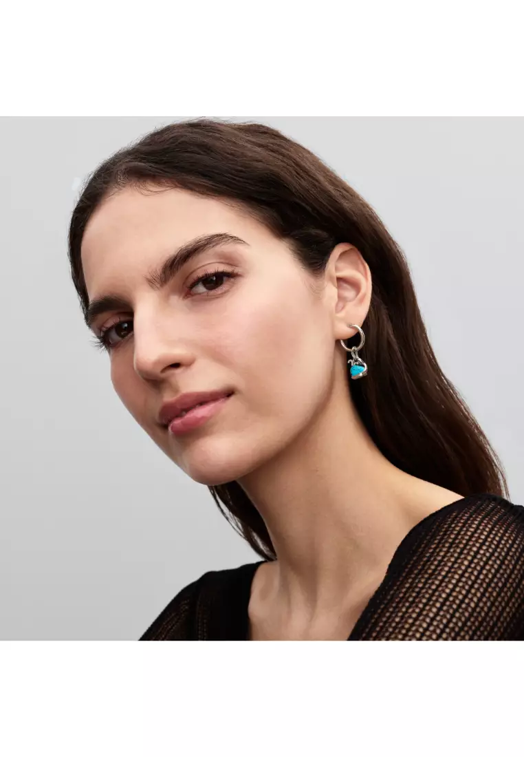 Buy Pandora Turquoise-colored Whale Dangle Charm 2026 Online | ZALORA ...