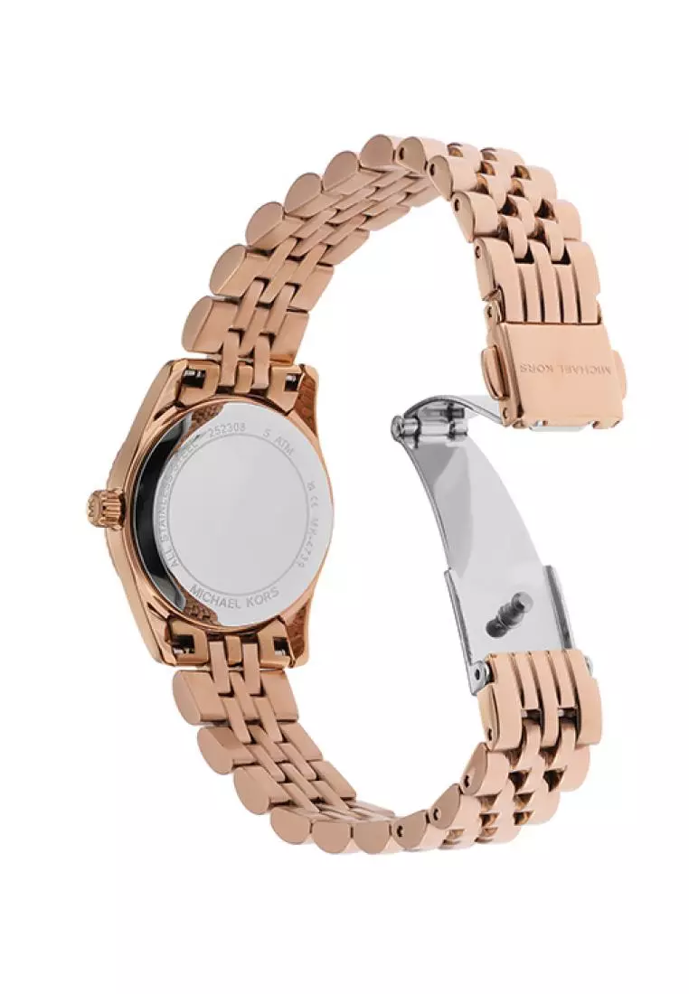 Buy MICHAEL KORS Lexington Rose Gold Stainless Steel Watch MK4739 2025 ...