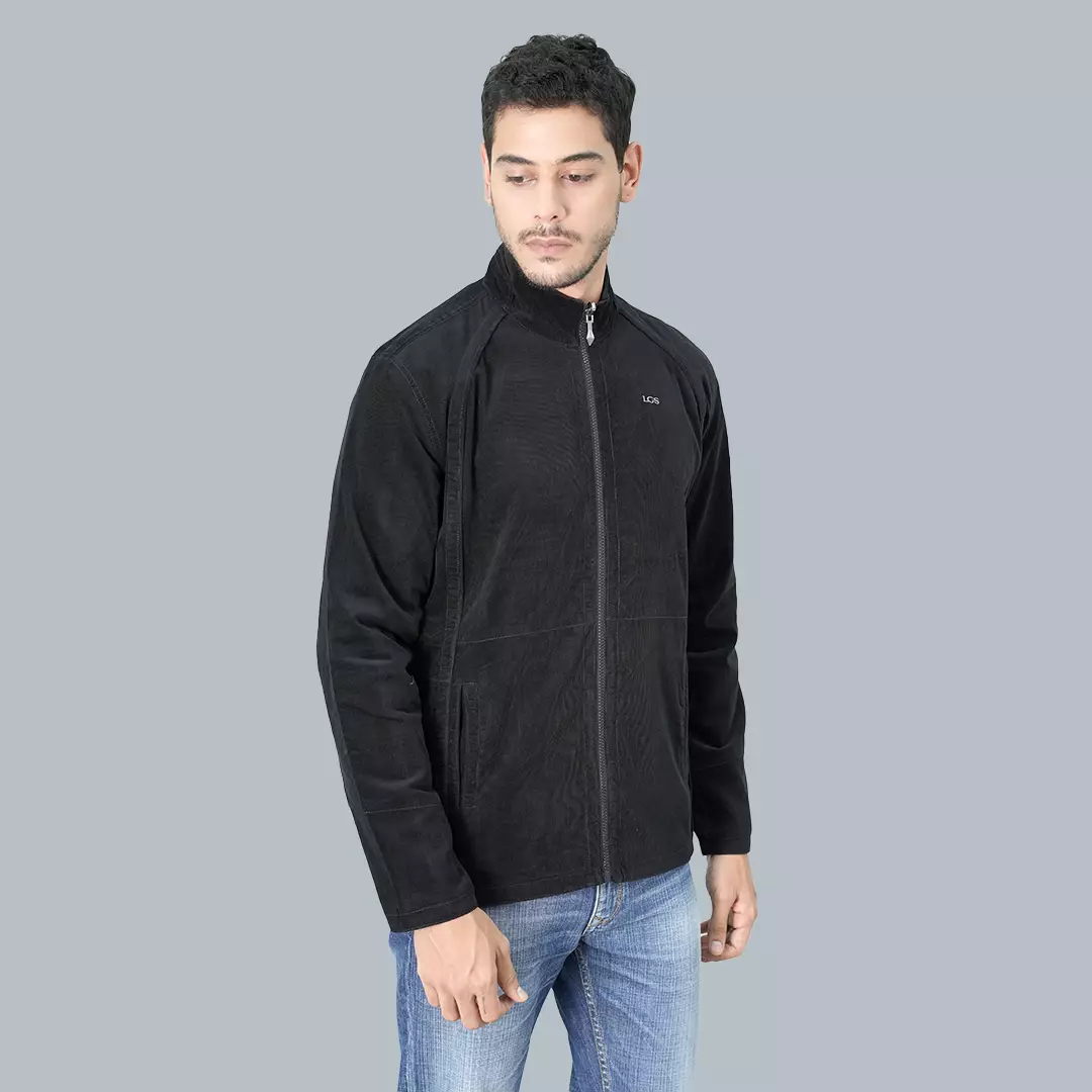 Jual LGS LGS - Jacket Pria Casual - Polos - Hitam Original 2025 ...