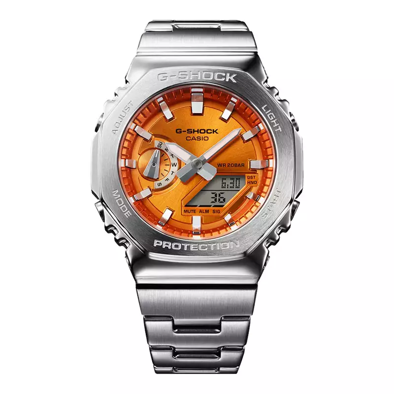 Jual Casio Jam Tangan Pria Casio G-Shock GM-2110D-4AJF G-Steel CasiOak ...