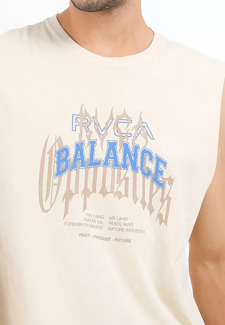Buy RVCA Overlay Muscle 2025 Online | ZALORA Philippines