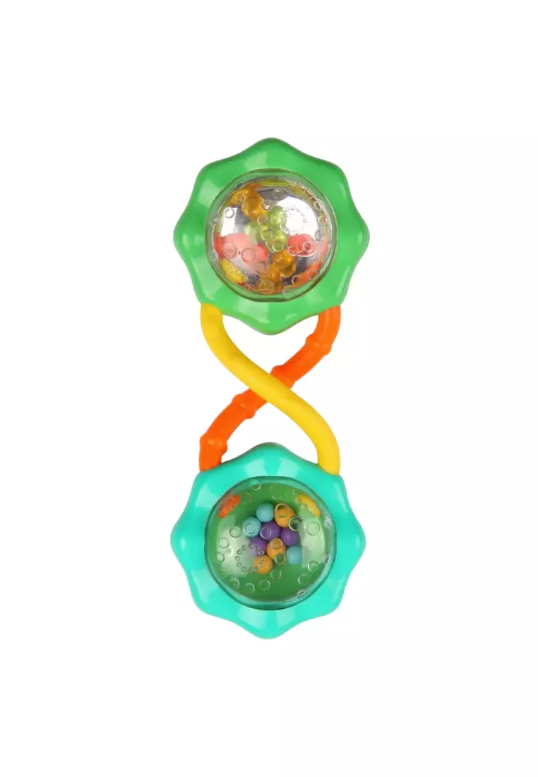 Buy Bright Starts Bright Starts Teether Pillar Rattle Toy Outstanding Opus Sensory Rattle