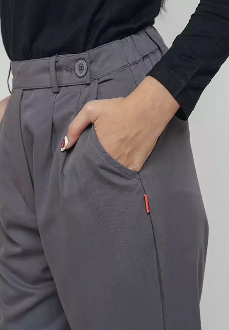 Jual DUST DUST Celana Pants Lanna Abu Comfease (D. 3521) Original 2025 ...