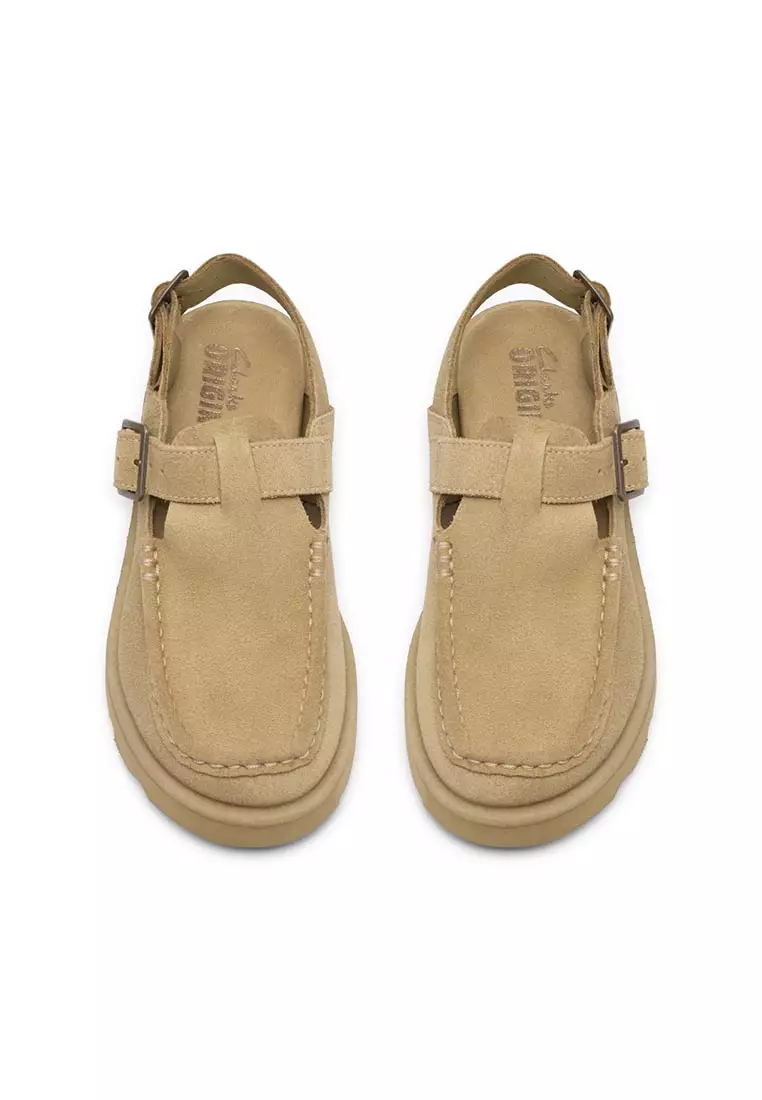 Buy Clarks Womens Meare Easy Sandals - Maple Suede 2026 Online | ZALORA