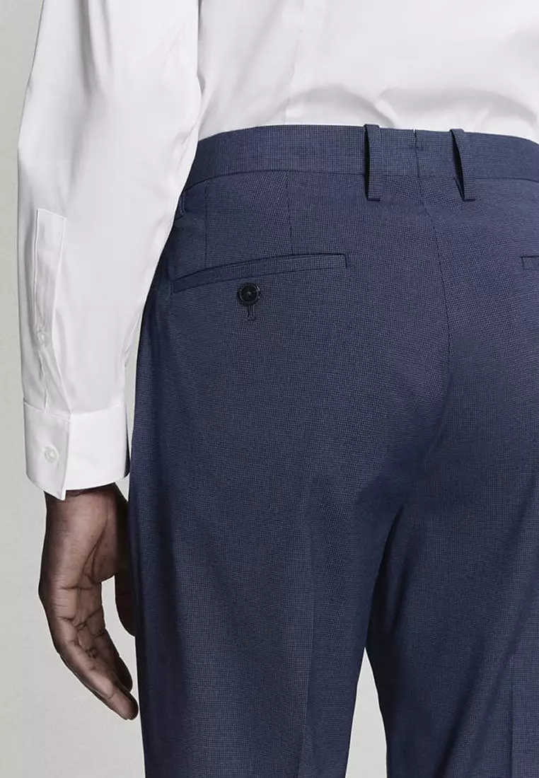 Buy MANGO Man Super Slim-Fit Suit Trousers 2026 Online | ZALORA Philippines