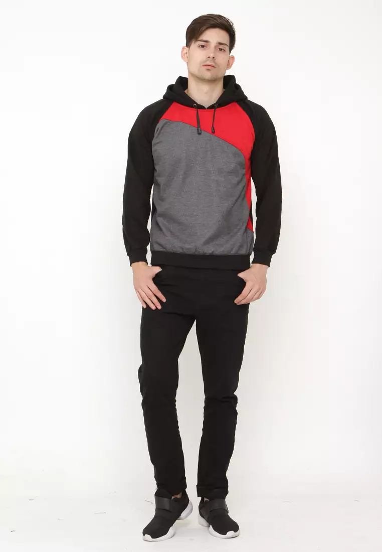 Jual JAVA SEVEN JAVA SEVEN SWEATER PRIA [ISL 021] - Abu Kom Original 2025 | ZALORA Indonesia