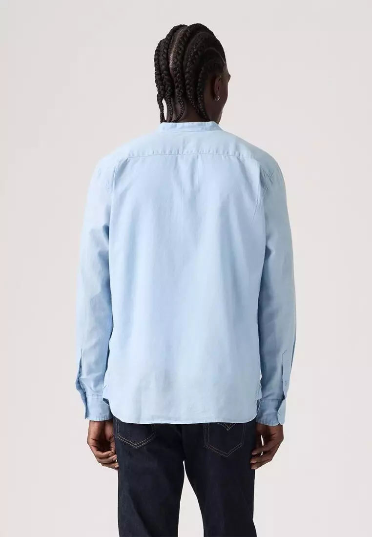 Buy Levi's Levi's® Men's Banded Collar 1 Pocket Shirt Online | ZALORA ...