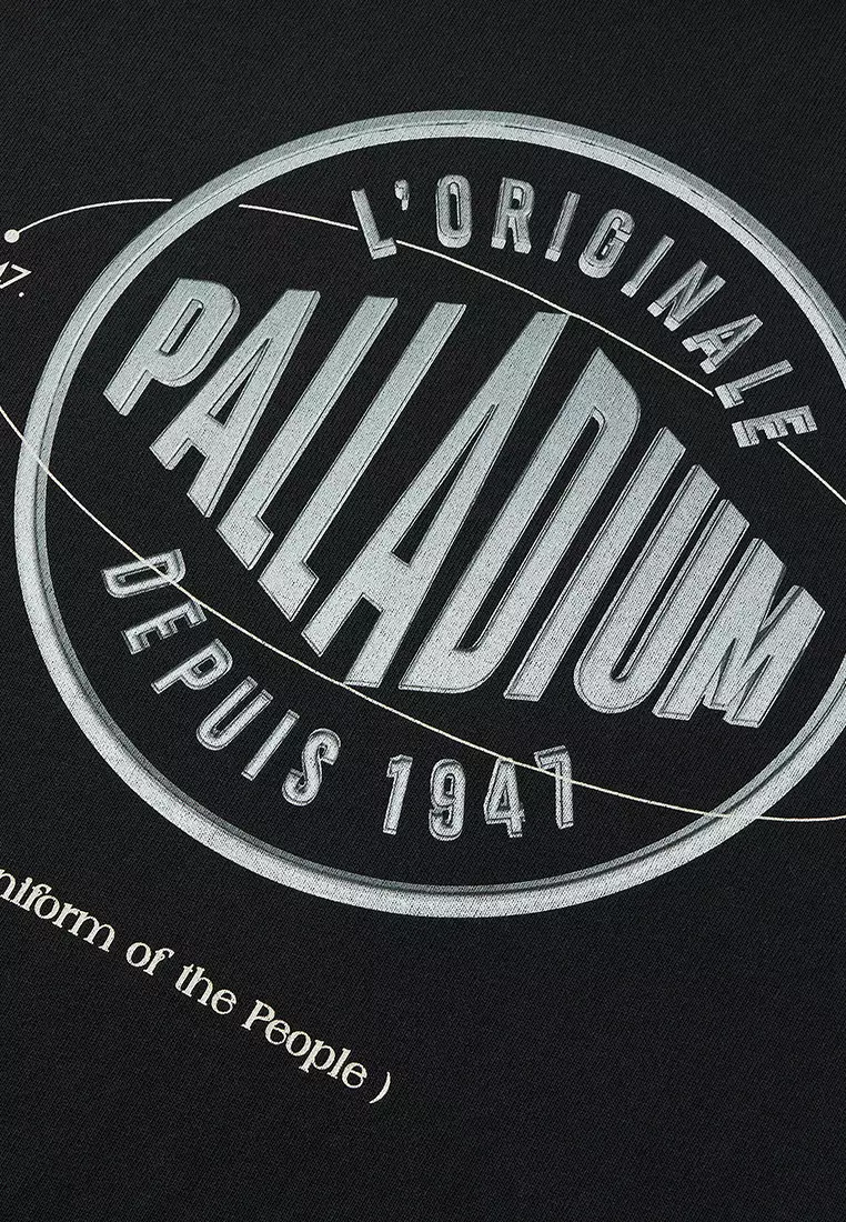 Palladium MEN'S PALLADIUM LOGO LOOSE FIT COTTON T-SHIRT 2026 | Buy ...