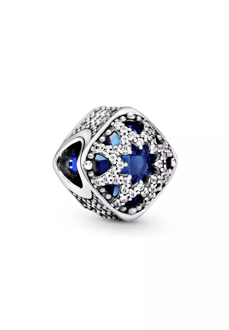 Buy Pandora Square Blue Star Charm 2025 Online | ZALORA Philippines