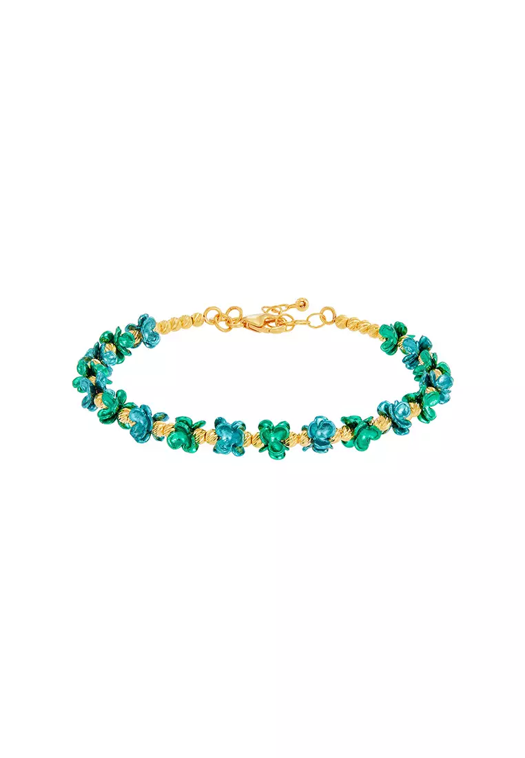 Buy HABIB HABIB CLARA | Oro Italia 916 Yellow Gold Bangle GB90560124(GT ...