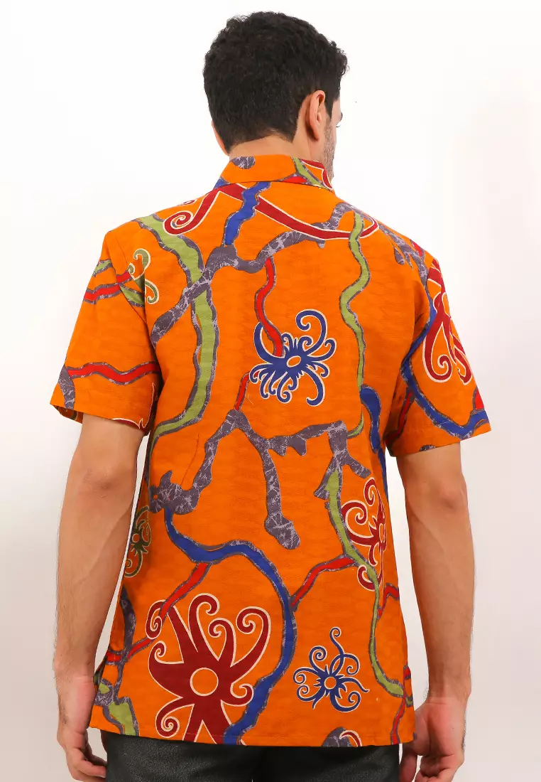 Jual ARJUNA WEDA Hem Body Fit Batik Cumik Original 2025 | ZALORA ...