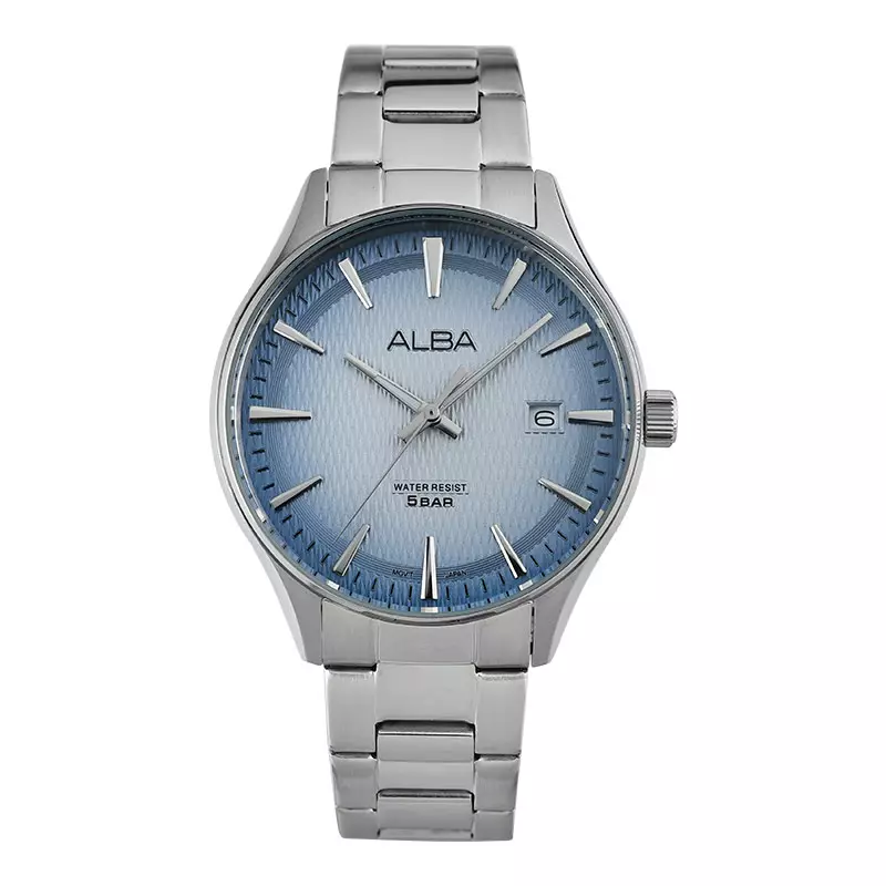 Jual Alba Jam Tangan Pria Alba Prestige AS9V15X1 Men Light Blue Dial ...