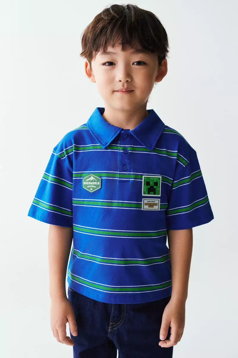 Buy H&M Motif-detail polo shirt 2026 Online | ZALORA Philippines