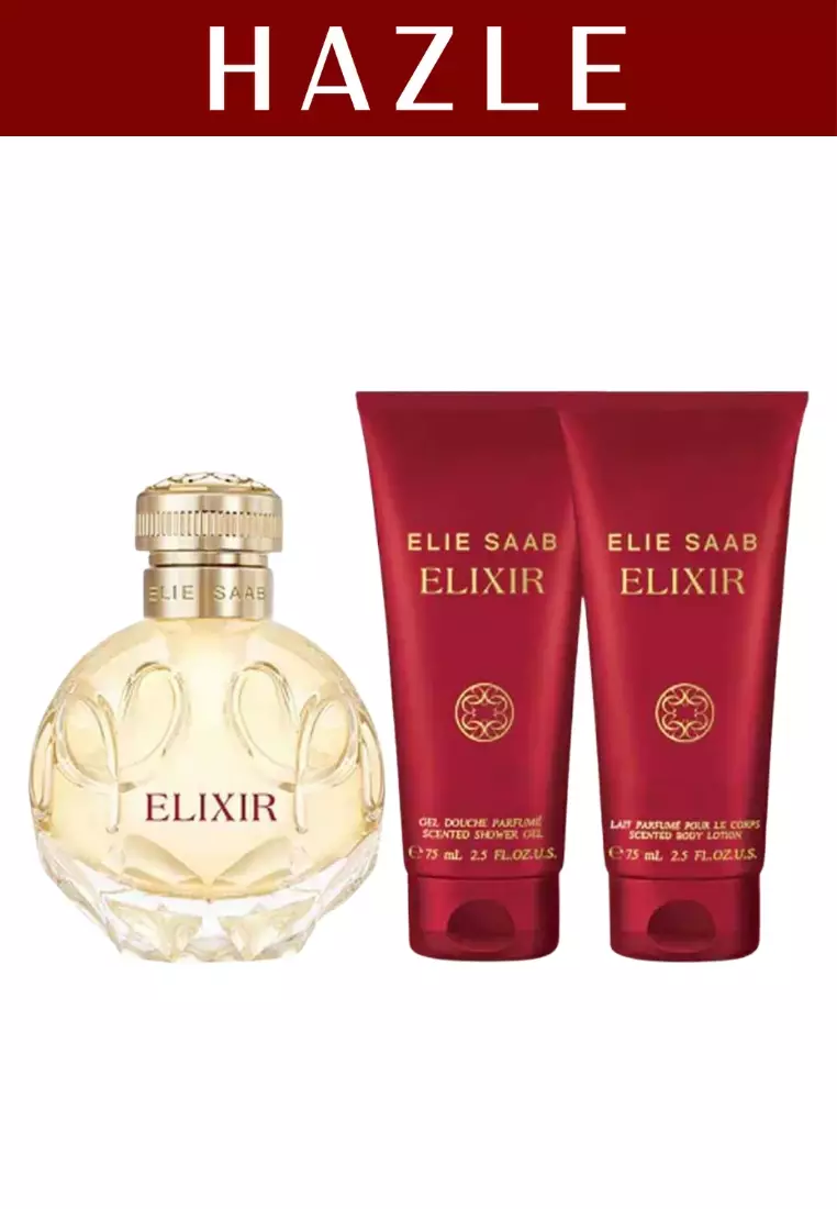 Jual Elie Saab [Gift Set] Elixir Woman EDP 100 ml + Body Lotion 75 ml ...