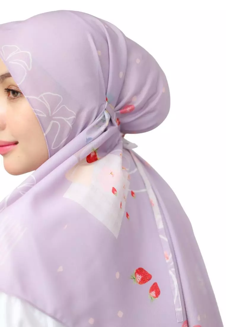 Jual Hijab Wanita Cantik.com Hijab Instan Baiti Berry Varian Lilac ...