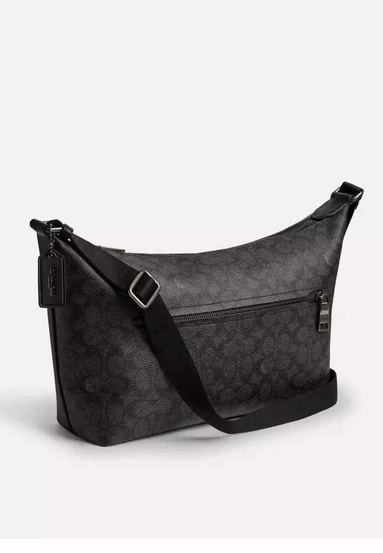 Buy Coach Finn Crossbody Bag In Signature Canvas 2025 Online | ZALORA ...