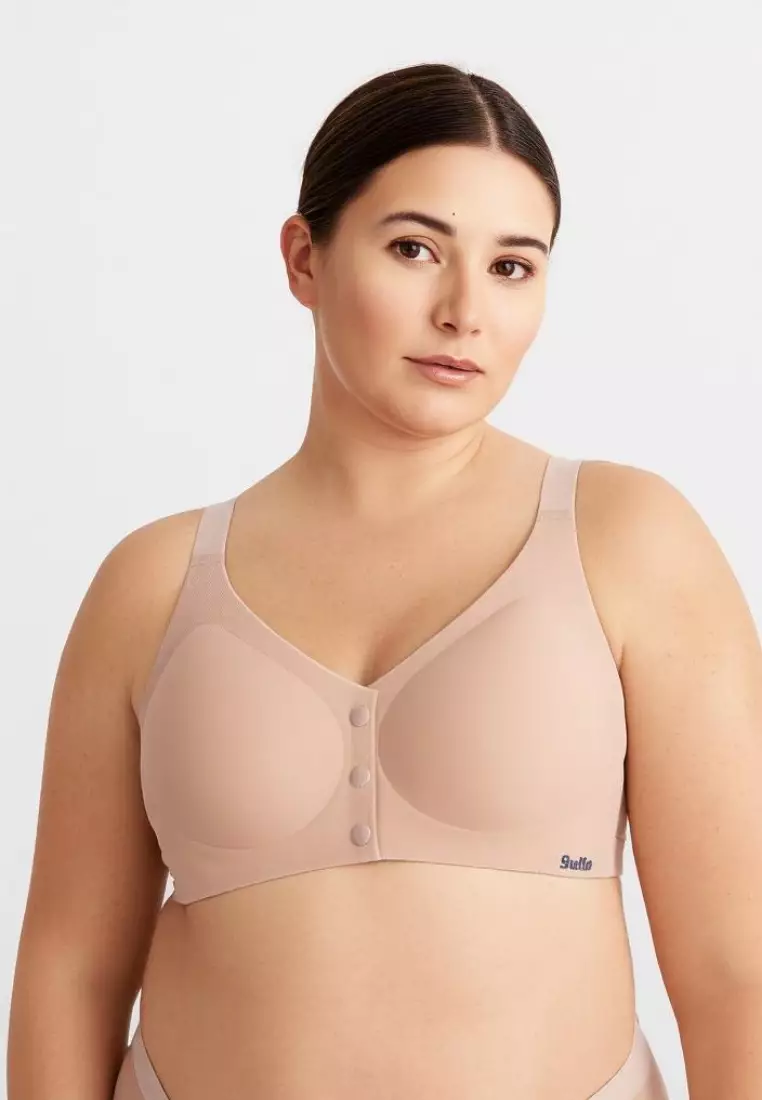 Buy Kiss & Tell Premium Collins Plus Size Seamless Wireless Support Bra ...