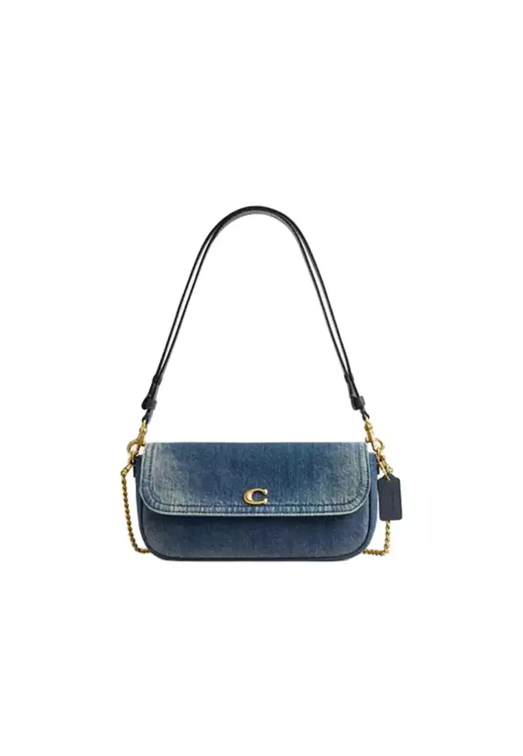 Buy Coach Ladies' Shoulder Bag in Deep Indigo Blue CCY20 2026 Online ...