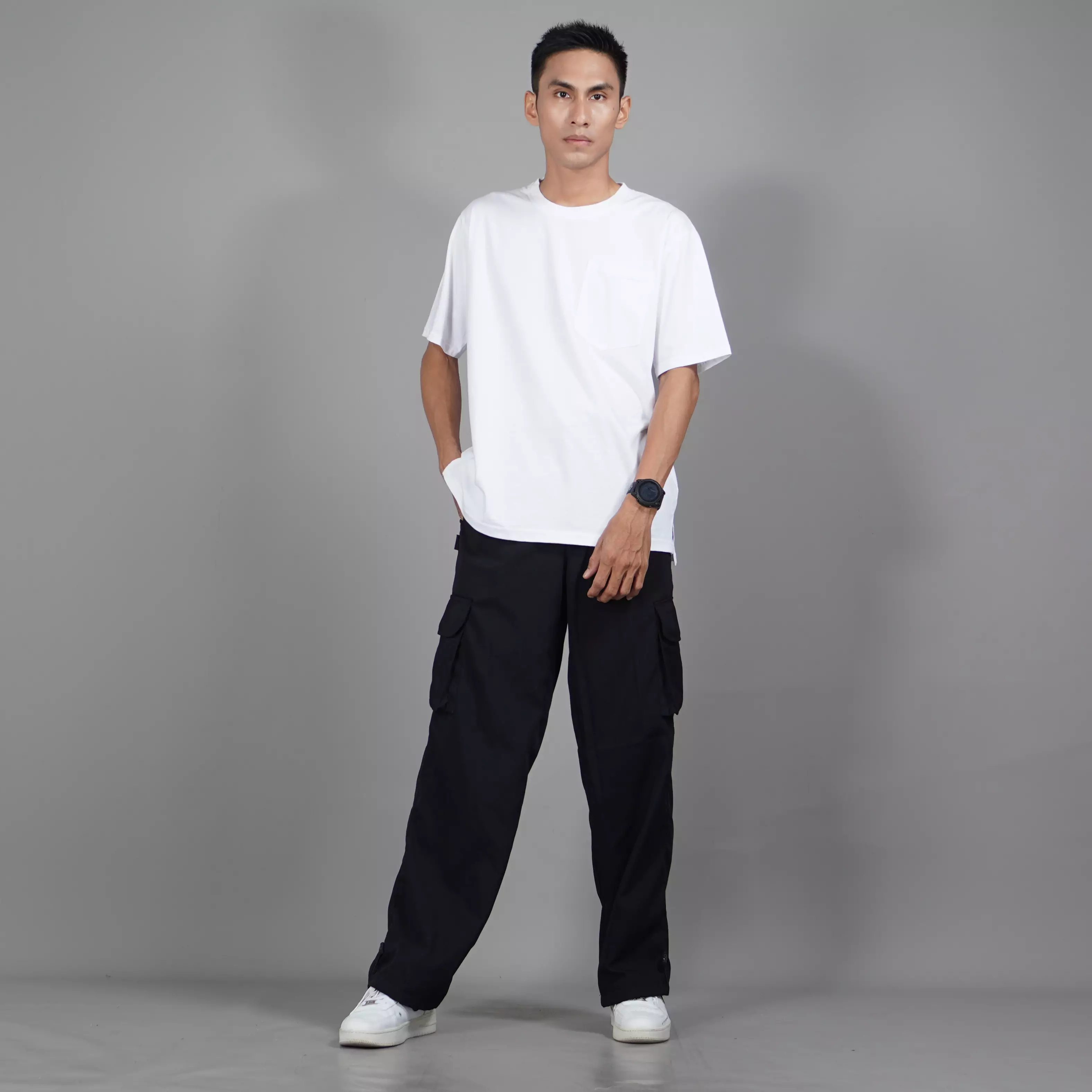 Jual Okechuku Okechuku DANIEL Kaos Putih Pria Kaos Polos Pria Oversized ...