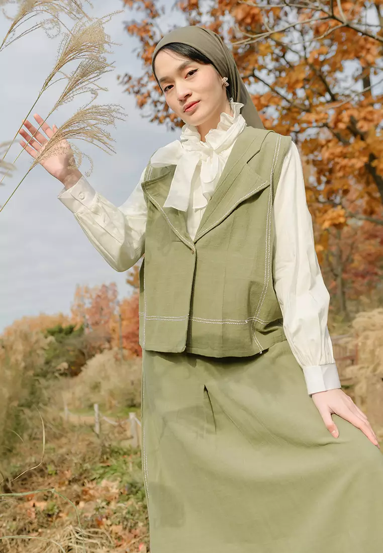 Jual Lozy Hijab Haffa Set Matcha Original 2025 | ZALORA Indonesia