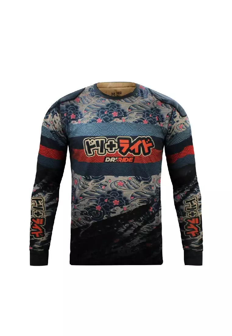 Buy Burlington Dri Plus Men's Japanese Doripurasu Motorcycle Dri Jersey ...