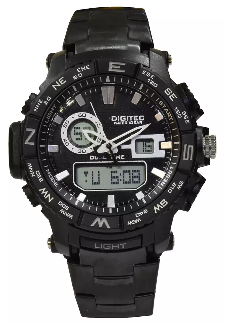 Jual Digitec Digitec - Jam Tangan Pria - Black - Stainless Steel ...