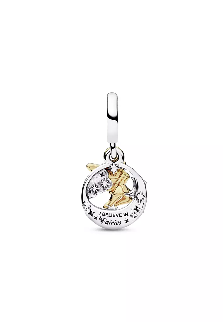 Buy PANDORA Pandora x Disney 14k Gold Plated Tinker Bell Celestial ...