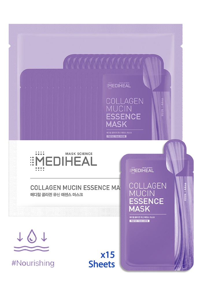 Buy Mediheal Mediheal Daily Solution - Collagen Mucin Essence Mask Pack ...