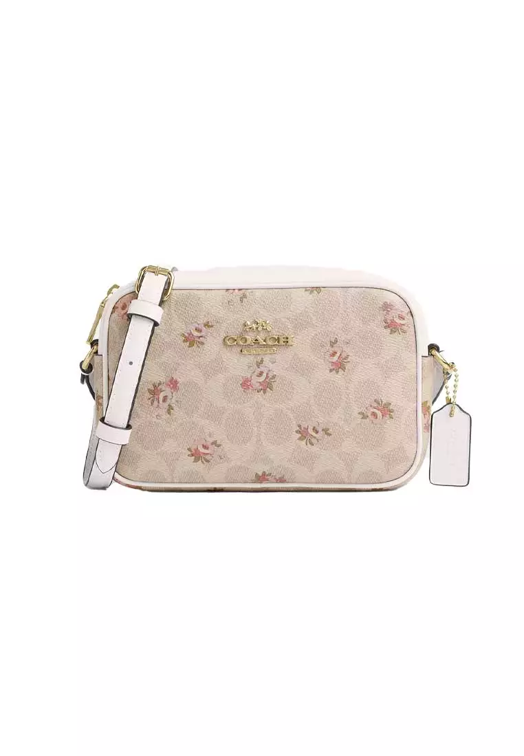 Buy Coach Mini Jamie Camera Bag In Signature Canvas With Floral Print ...