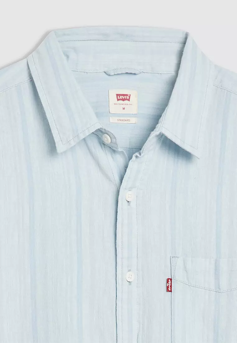 Buy Levi's Men's Short-Sleeve Classic Standard Fit Shirt 86627-0281 ...