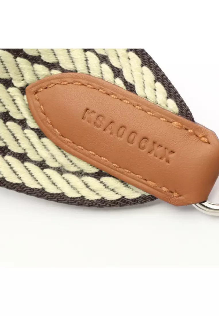 Buy Hermès Pre-Loved Hermès Bandouliere Sangle Kaval Prenoir Jaune ...