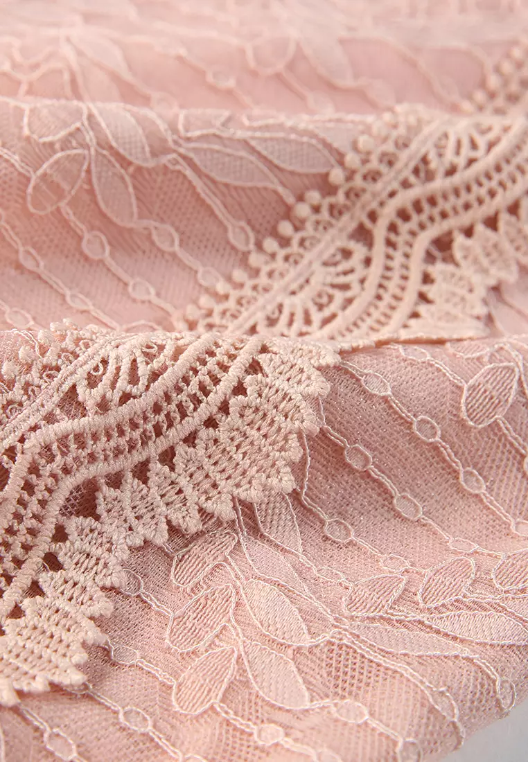 A-IN GIRLS Elegant Lace Cut-Out Blouse 2024 | Buy A-IN GIRLS Online ...