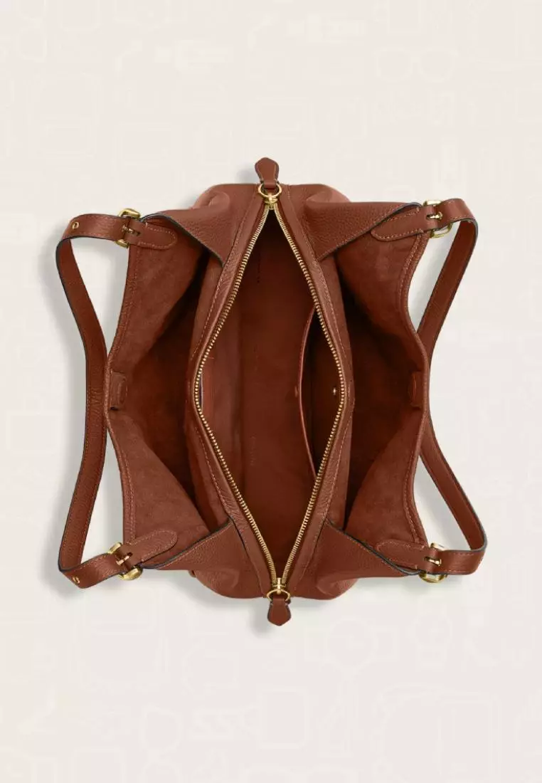 Jual Coach Coach Bella Medium Leather Shoulder Bag Saddle Original 2025 | ZALORA Indonesia