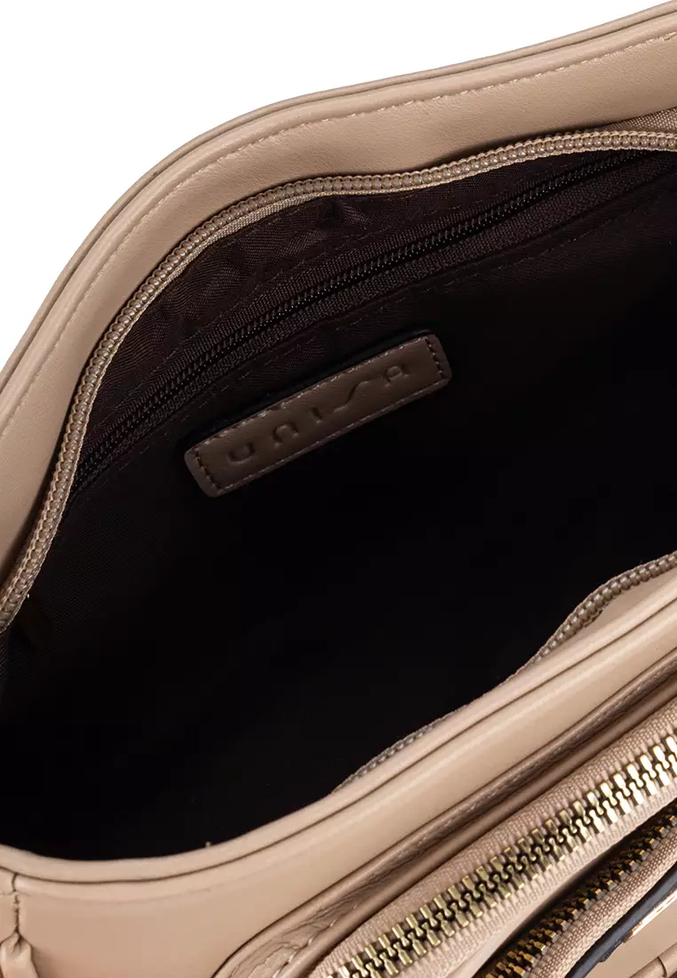 Jual Unisa Faux Leather Convertible Top Handle Bag Original 2025 ...