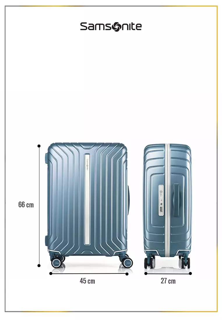 Jual Samsonite Samsonite Koper Hardcase Lite-Frame Medium 24 Inch - Ice ...