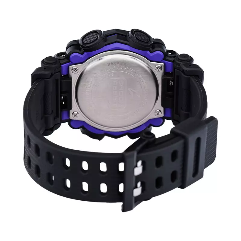 Jual Casio Jam Tangan Pria Casio G-Shock GA-900AS-1ADR Garish Digital Analog Dial Black Resin ...