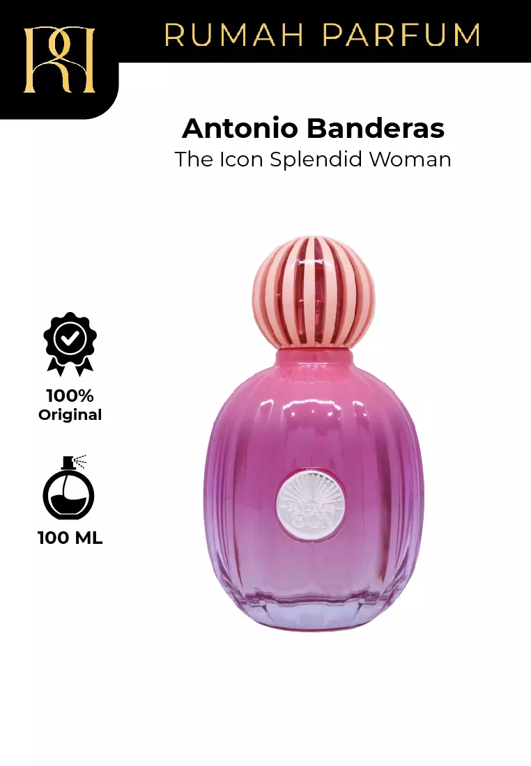 Jual Antonio Banderas Antonio Banderas The Icon Splendid Woman 100 ML ...