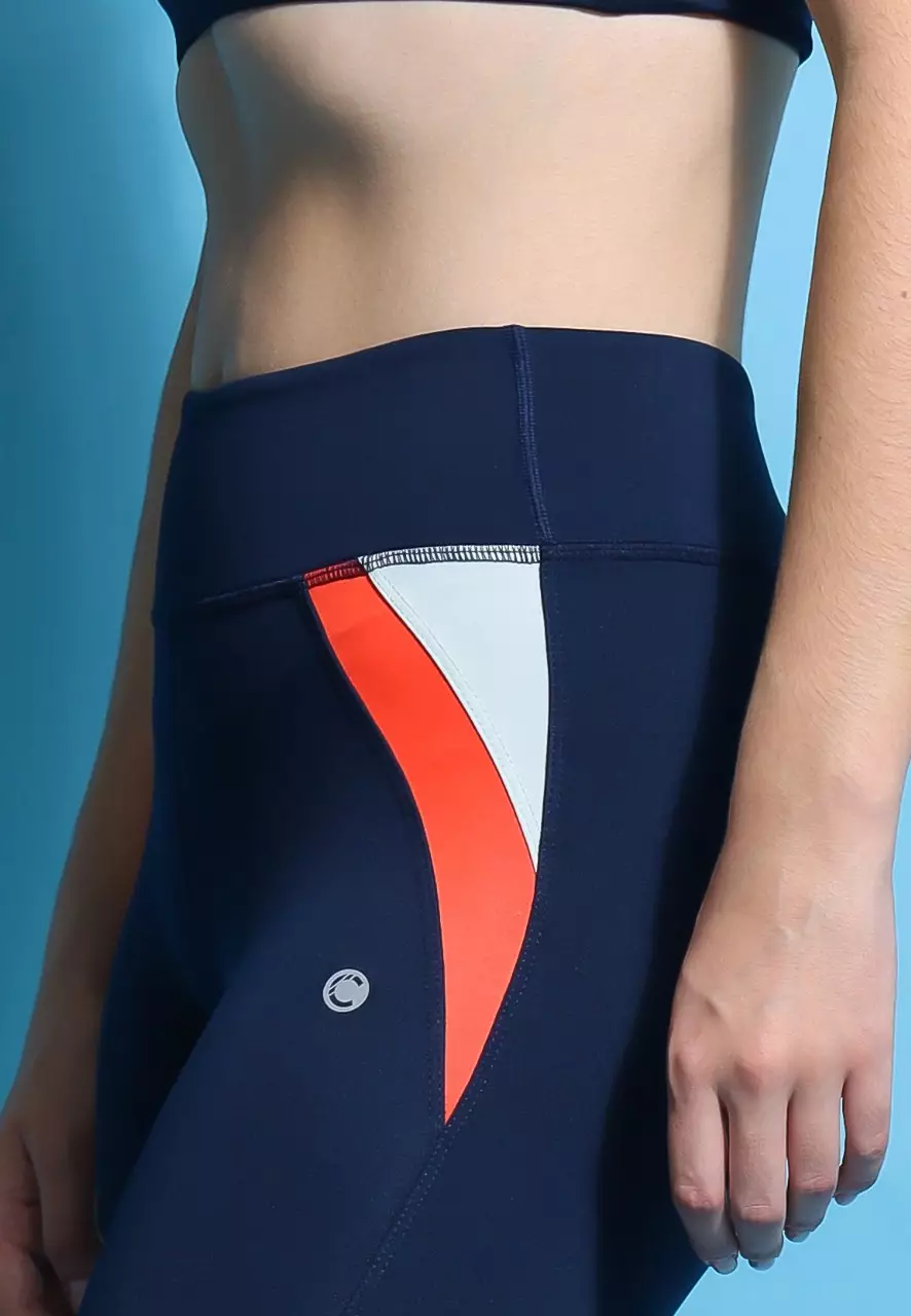 Jual Corenation Active Premium Aubrie Shorts - Navy Original 2025 ...