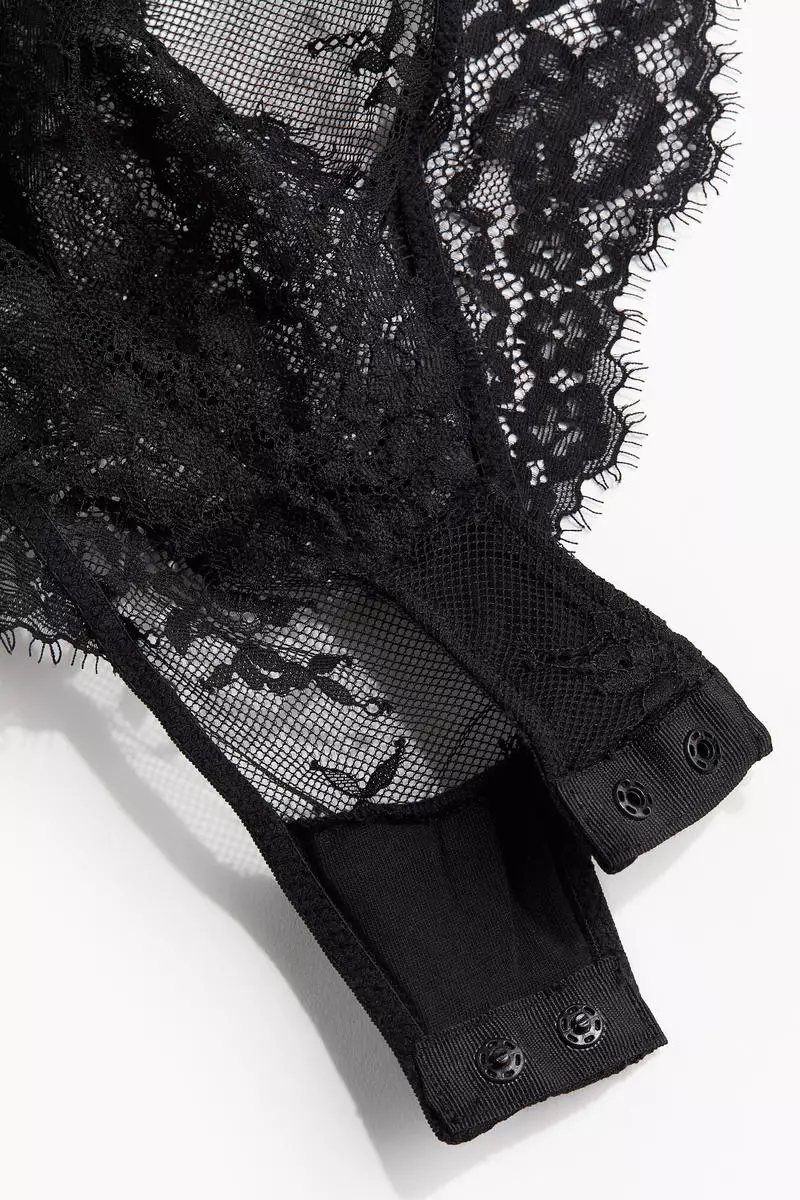 Buy H&M Lace push-up body Online | ZALORA Malaysia