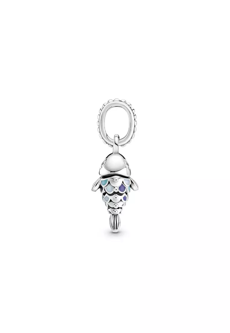 Buy PANDORA Pandora Blue Scaled Fish Dangle Charm Online | ZALORA Malaysia
