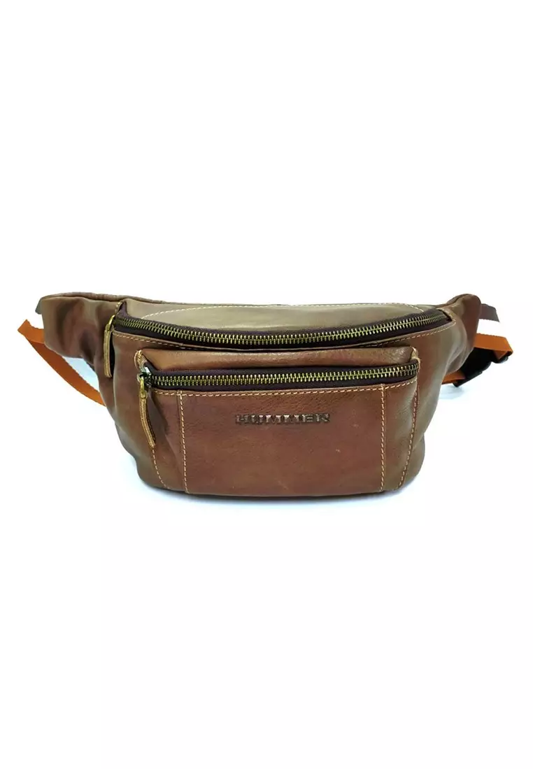 Buy Hummer HUMMER LEATHER WAIST POUCH (2 COLORS) Online | ZALORA Malaysia