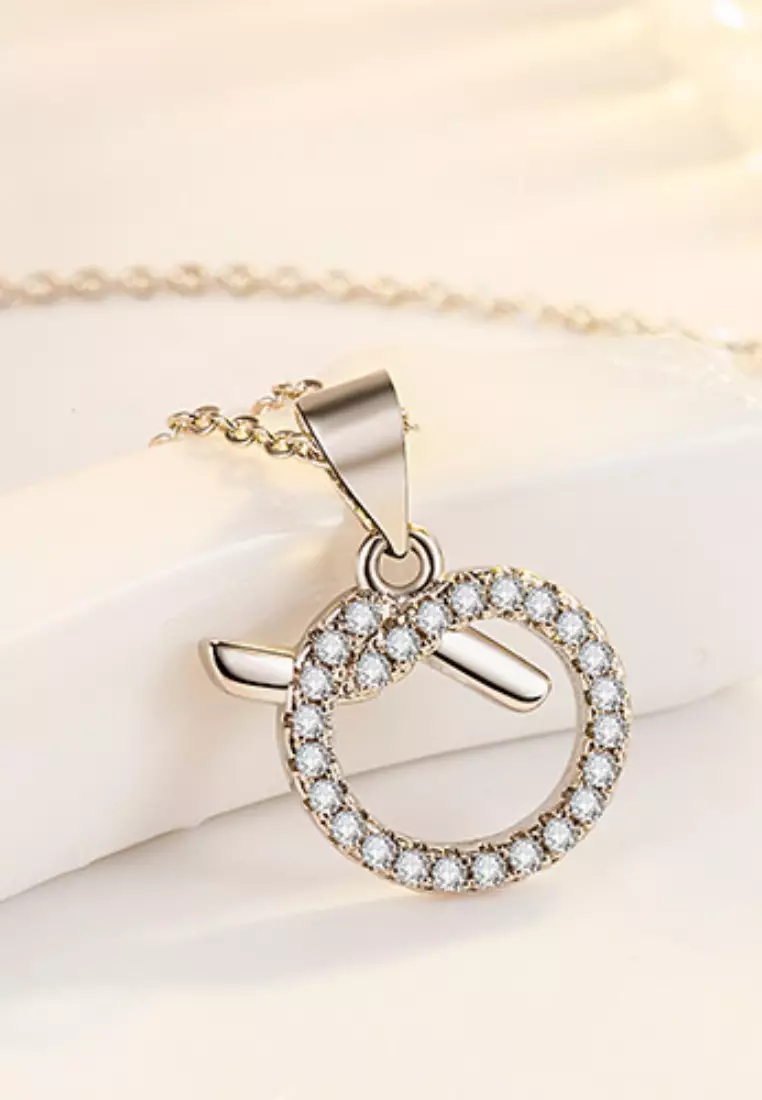Buy LYCKA LKK2005 LYCKA Simple Knot Necklace Online | ZALORA Malaysia