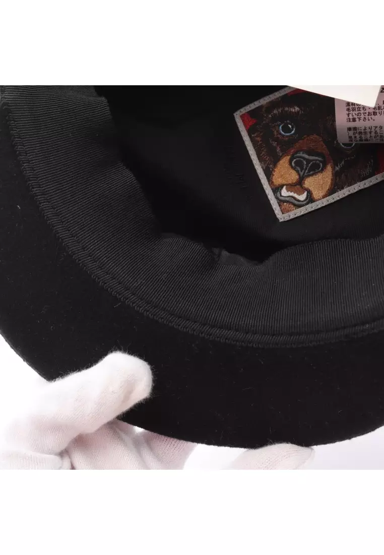 Buy Hermès Pre-Loved Hermès casquette hat wool black 2025 Online | ZALORA