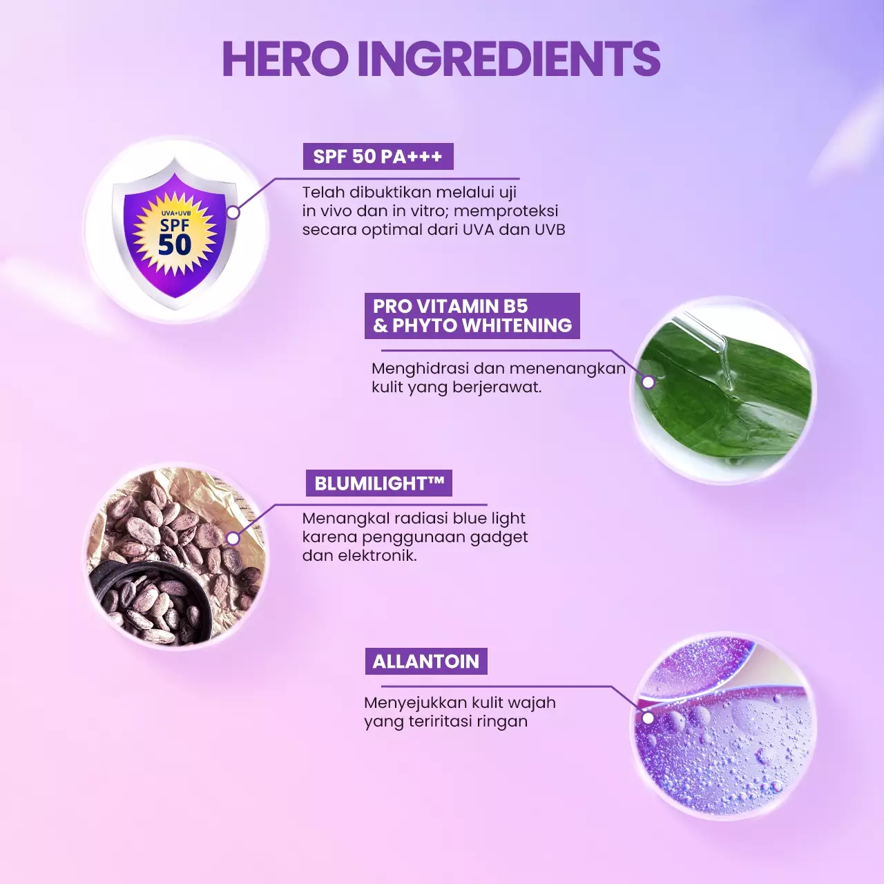 Jual Scarlett Scarlett Whitening Sunscreen Sun Bright Daily SPF 50 PA+++ Original 2024 | ZALORA ...