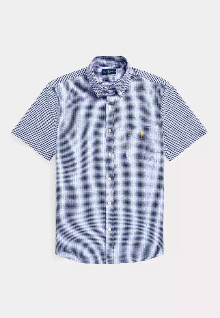 Buy Polo Ralph Lauren RL Prepster Classic Fit Seersucker Short Sleeve Shirt 2025 Online | ZALORA