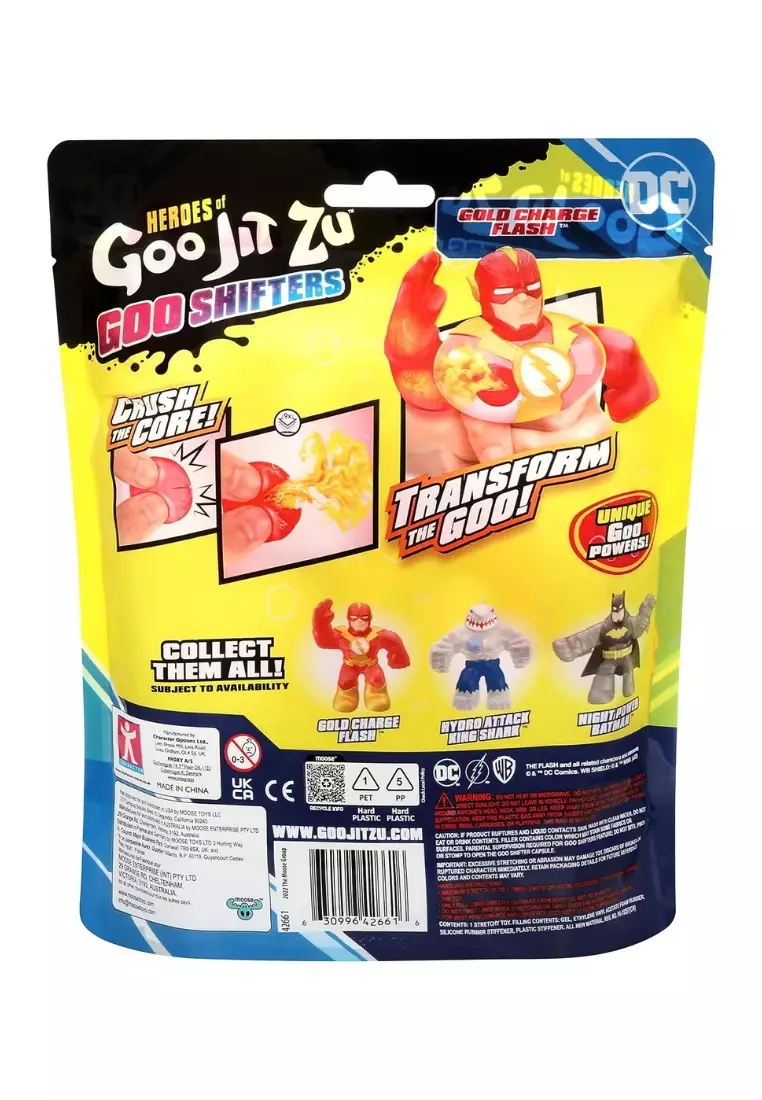 Buy Hero’s of Goo Jit Zu Heroes of Goo Jit Zu Goo Shifters DC Super Hero Stretchy Action Figure ...