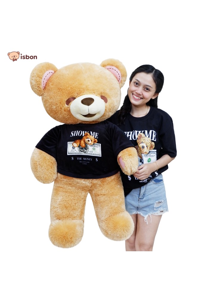 Jual Istana Boneka Boneka Beruang Besar 1 Meter Jumbo Boney Kaos Teddy ...