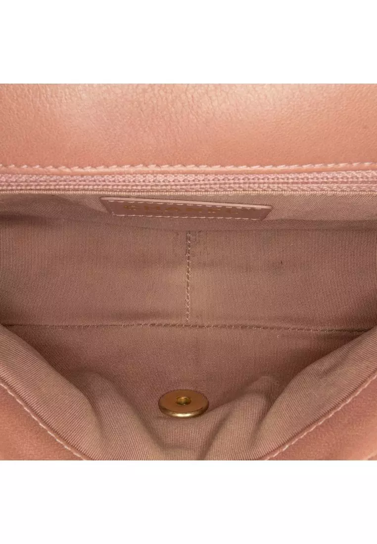 Buy CHANEL Pre-Loved Chanel Mini Rectangular Chevron Lambskin Chain ...